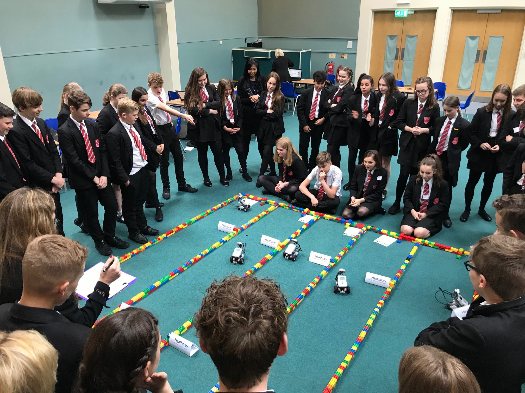 Heathrow Lego Coding Challenge | Thamesmead School